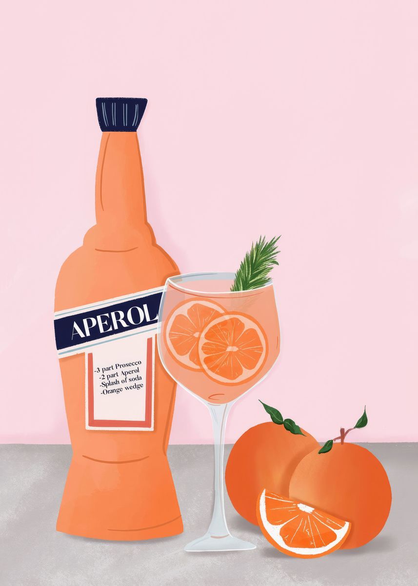 'cocktail kitchen bar food' Poster, picture, metal print, paint by ...