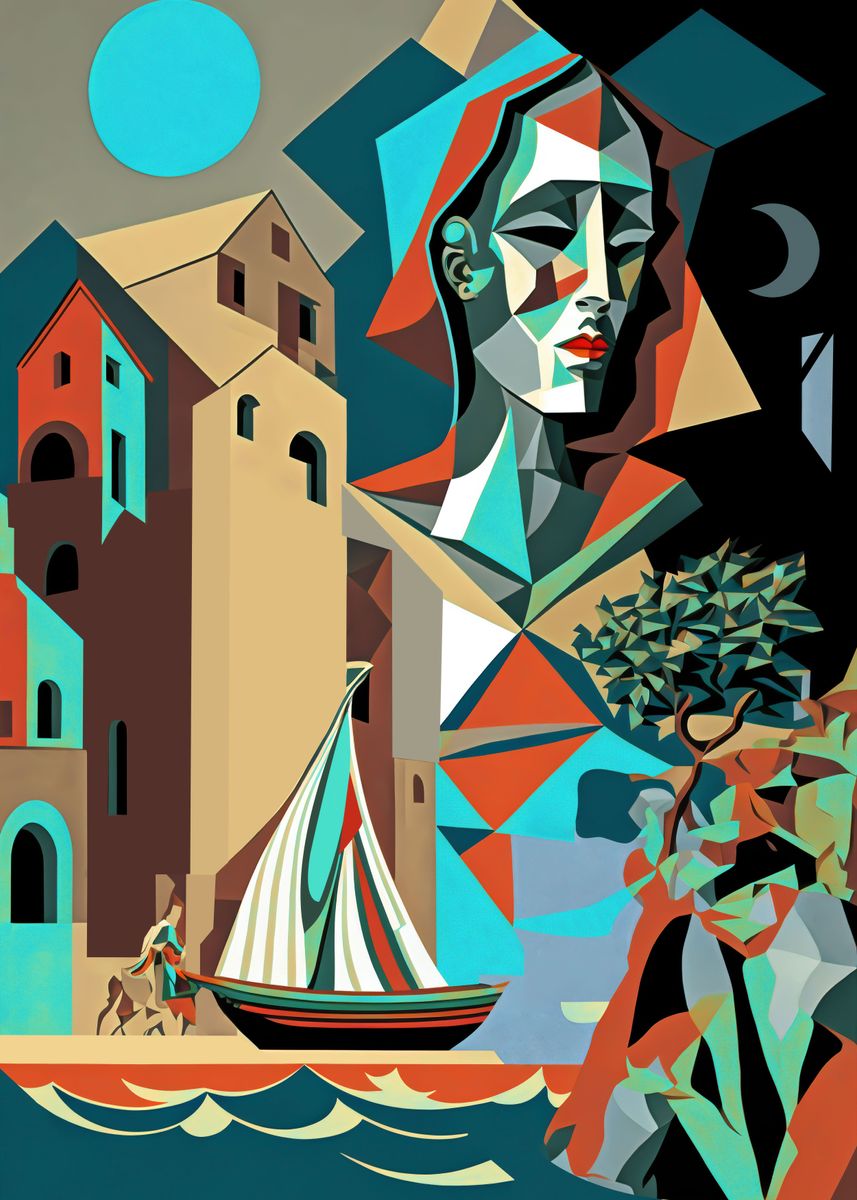 'Ancient Life Drawing' Poster by zuheir chit | Displate