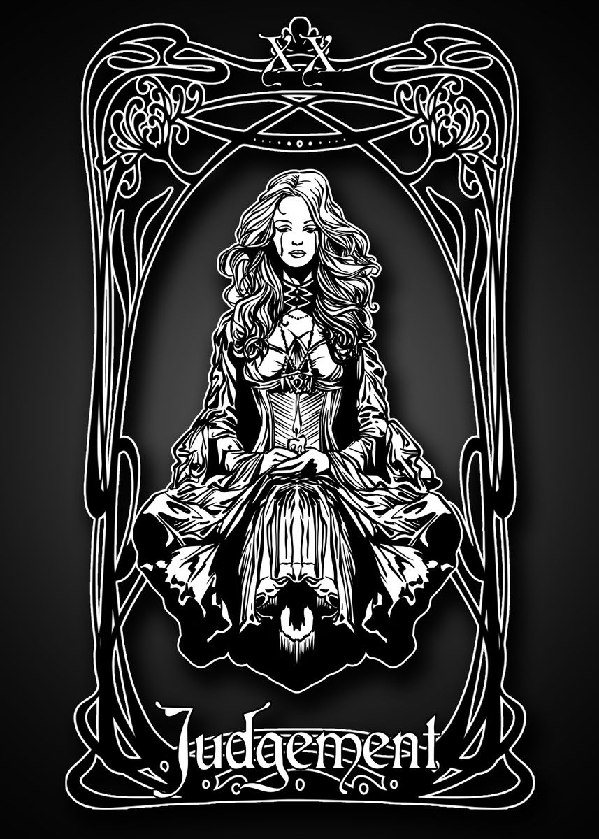 'Tarot Judgement' Poster, picture, metal print, paint by LouteCrea ...