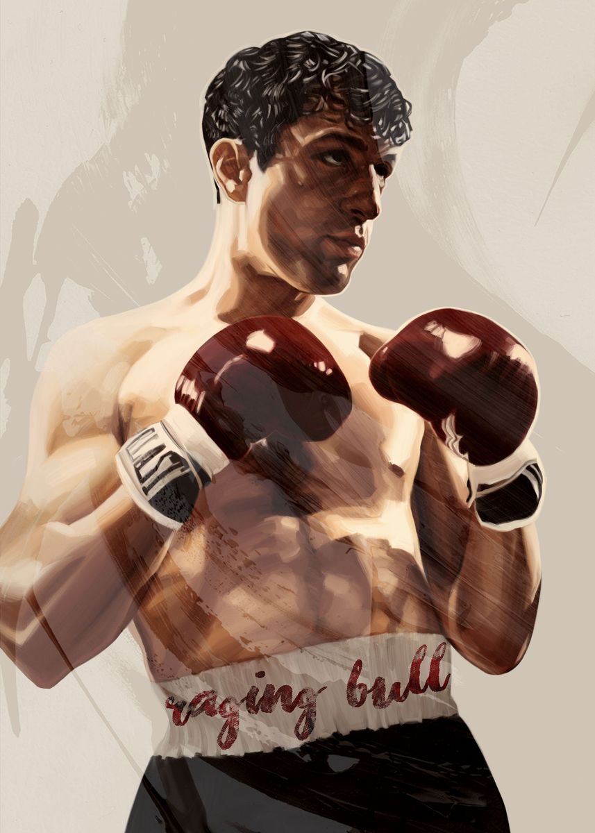 'Raging Bull' Poster, picture, metal print, paint by Dmitry Belov ...