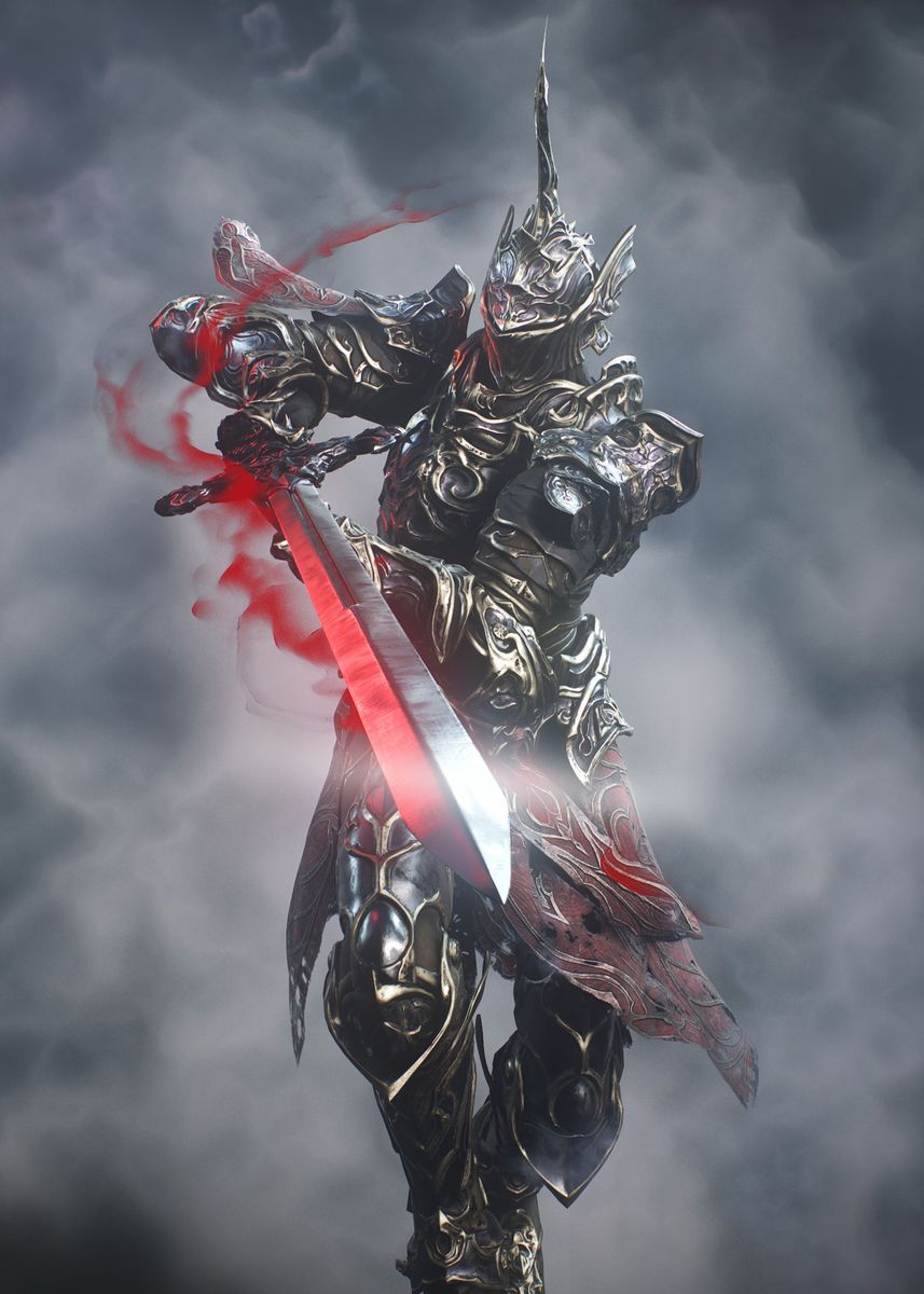 'Demon Souls Penetrator' Poster, picture, metal print, paint by achmed ...