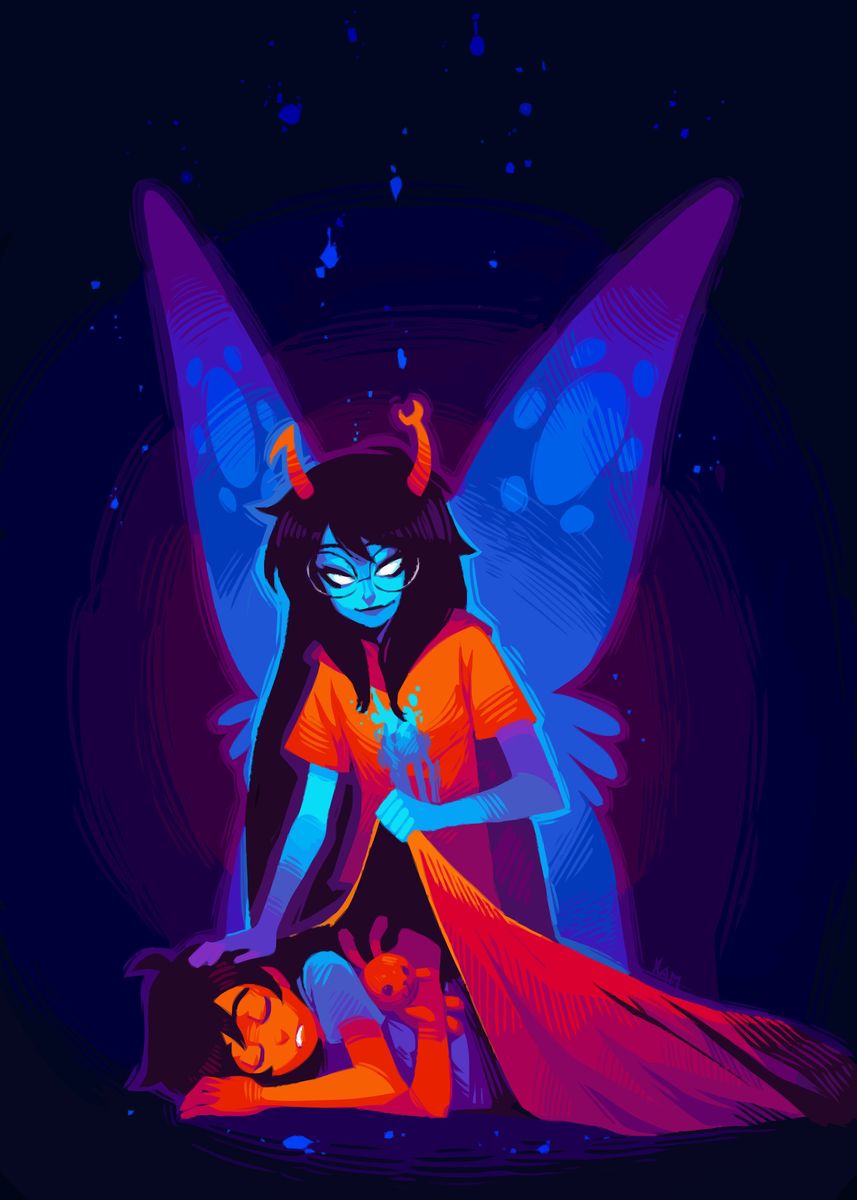 'Homestuck Mutant Hiveswap' Poster, picture, metal print, paint by ...