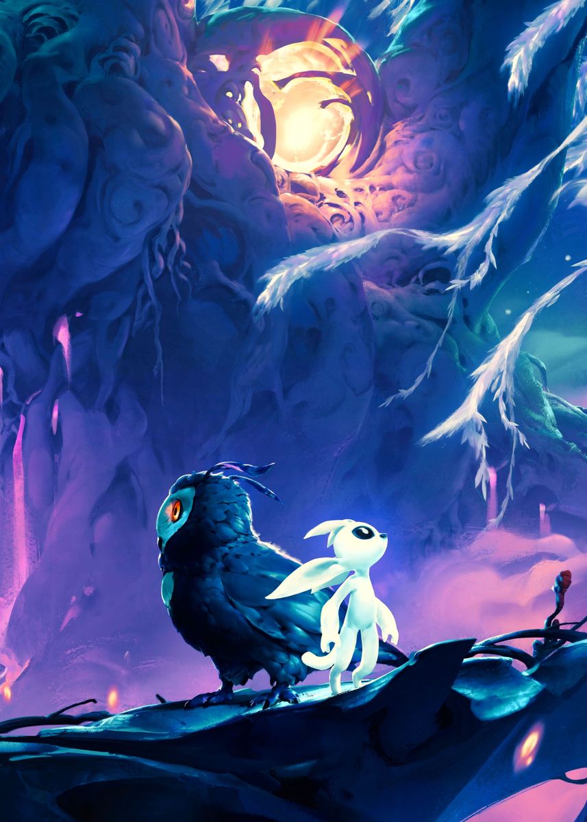 ' Ori' Poster, picture, metal print, paint by Hokki Art | Displate