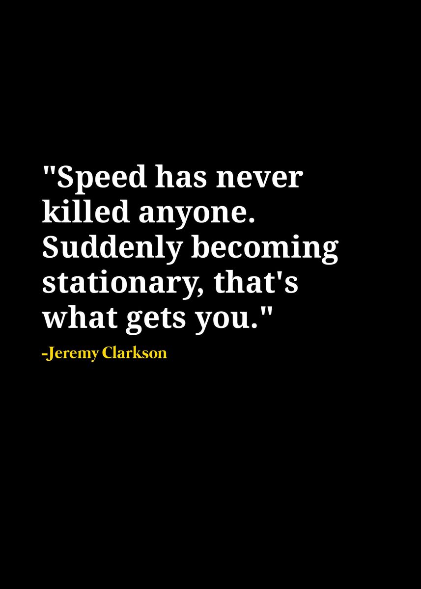 'Jeremy Clarkson quotes ' Poster by Twenty Artstyle | Displate