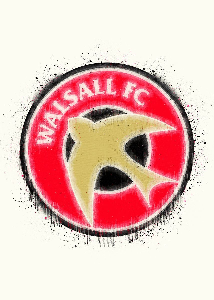 'Walsall' Poster, picture, metal print, paint by AngelaReichert Studio ...