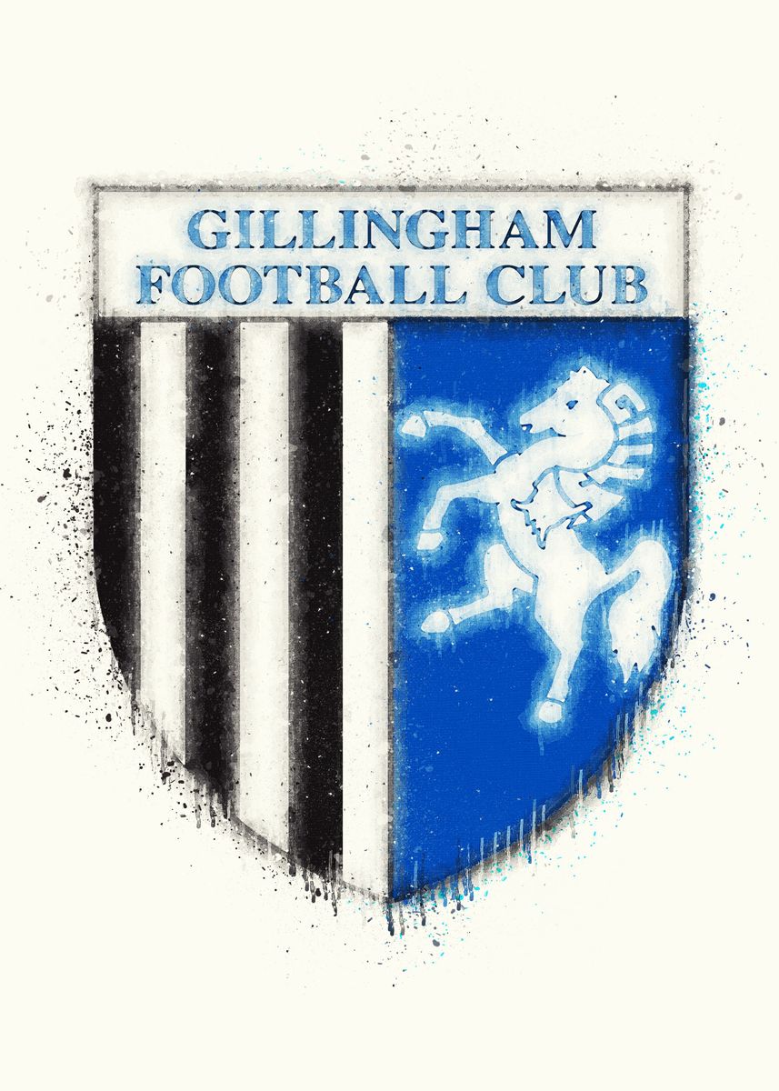 'Gillingham' Poster, picture, metal print, paint by AngelaReichert ...
