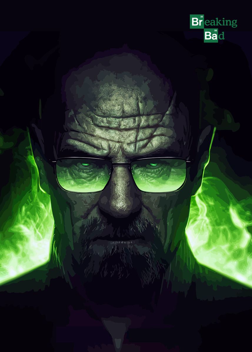 'X Professor' Poster, picture, metal print, paint by Breaking Bad ...