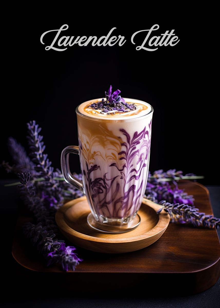 'Gingerbread Latte' Poster by Susanne Flø | Displate