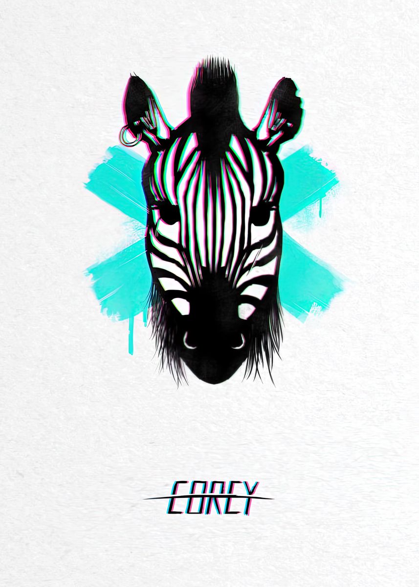 'Corey Hotline Miami' Poster, picture, metal print, paint by simple man ...