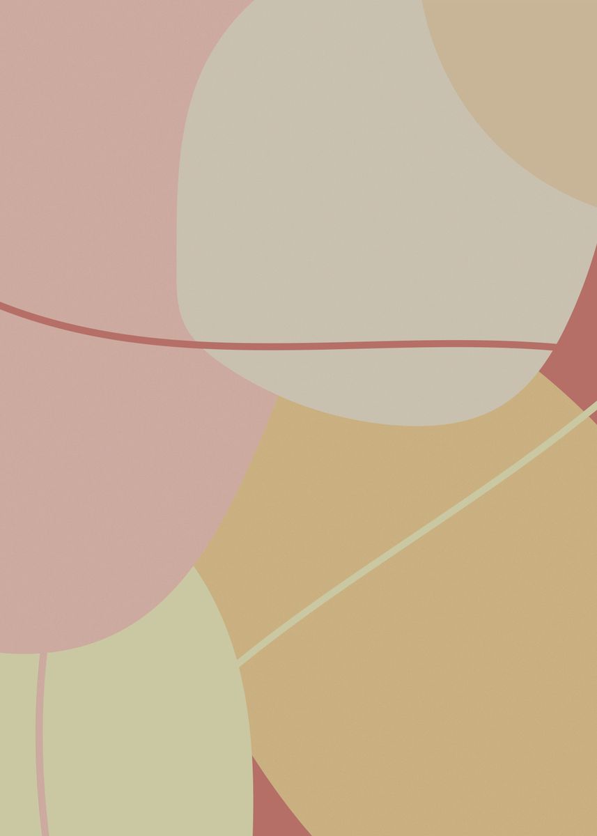 'Abstract peach background ' Poster, picture, metal print, paint by ...