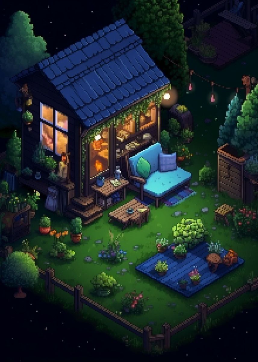 'Home Game Pixel Art' Poster, picture, metal print, paint by LVTFCO ...