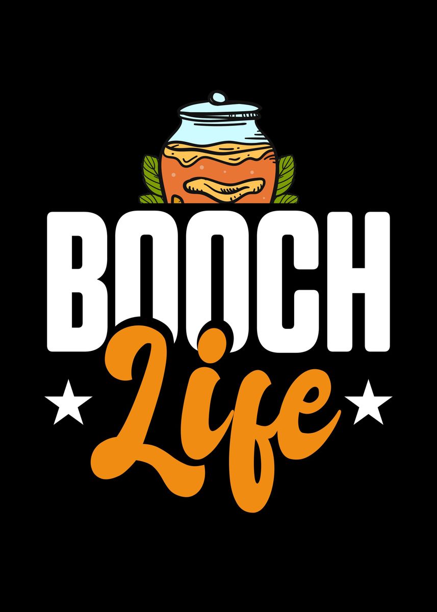'Booch Life Scobies Tea' Poster, picture, metal print, paint by kritich ...
