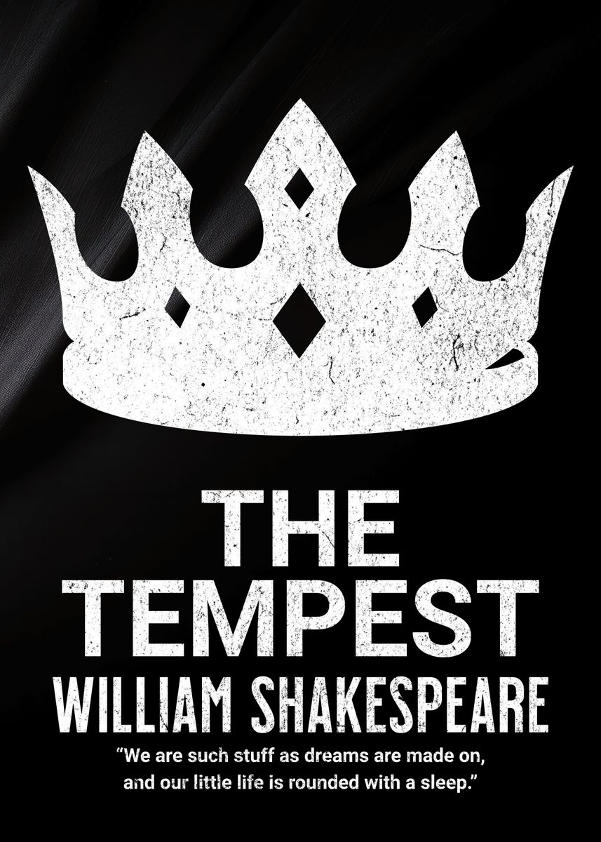 'THE TEMPEST SHAKESPEARE' Poster, picture, metal print, paint by Atomic ...