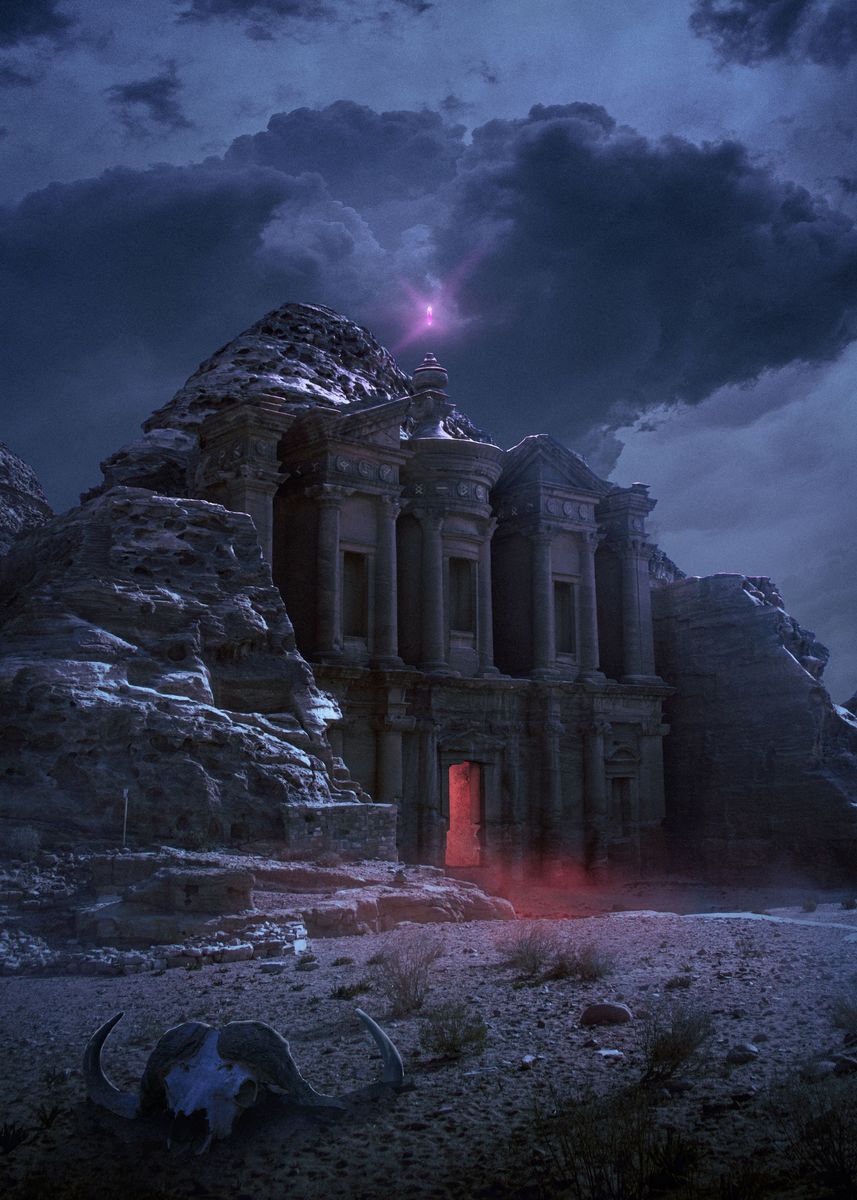 'Abandoned Ruins' Poster, picture, metal print, paint by Elipscease ...