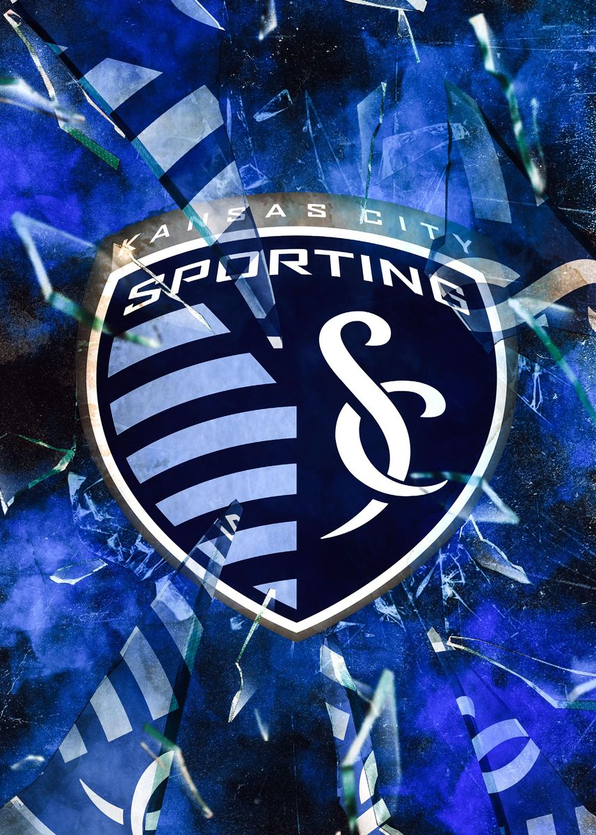 'Sporting Kansas City ' Poster, picture, metal print, paint by David ...