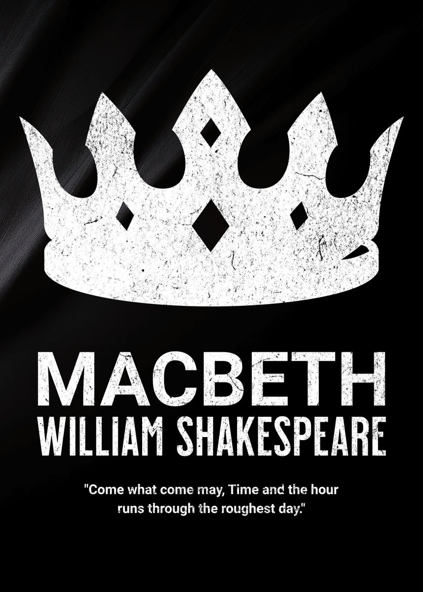 'MACBETH SHAKESPEARE' Poster, picture, metal print, paint by Atomic ...