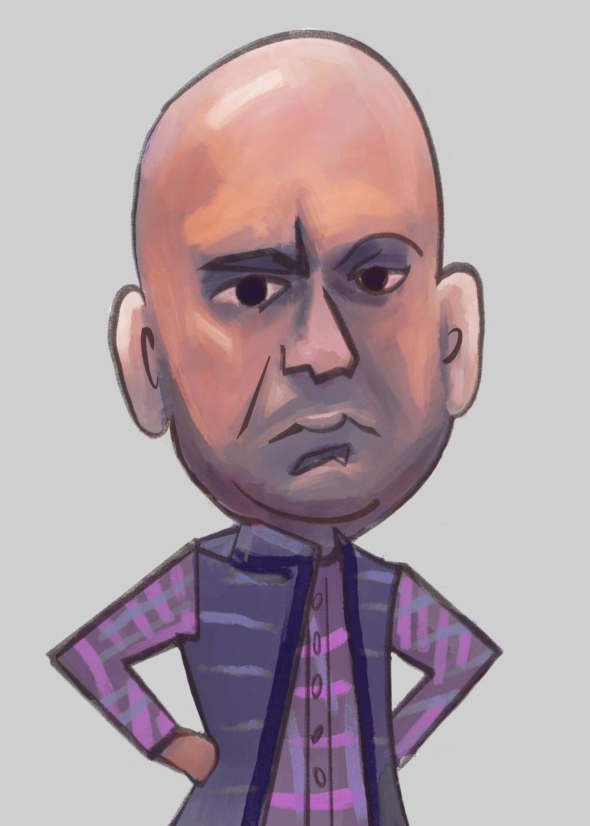 'memes angry man' Poster, picture, metal print, paint by Nader Asmar ...