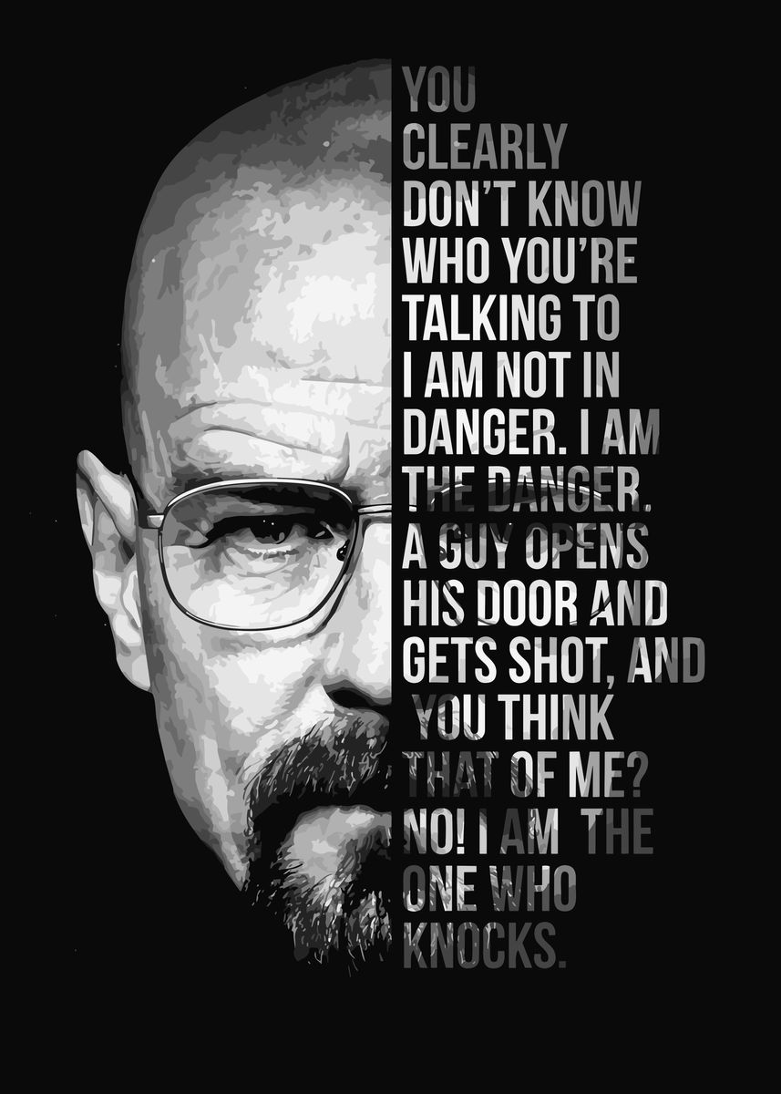 'Breaking bad' Poster, picture, metal print, paint by Cowboys Map ...