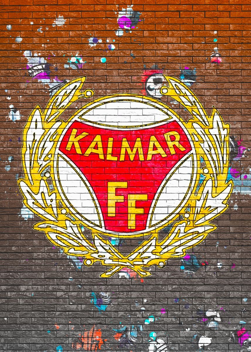 'Kalmar FF' Poster, picture, metal print, paint by AngelaReichert ...
