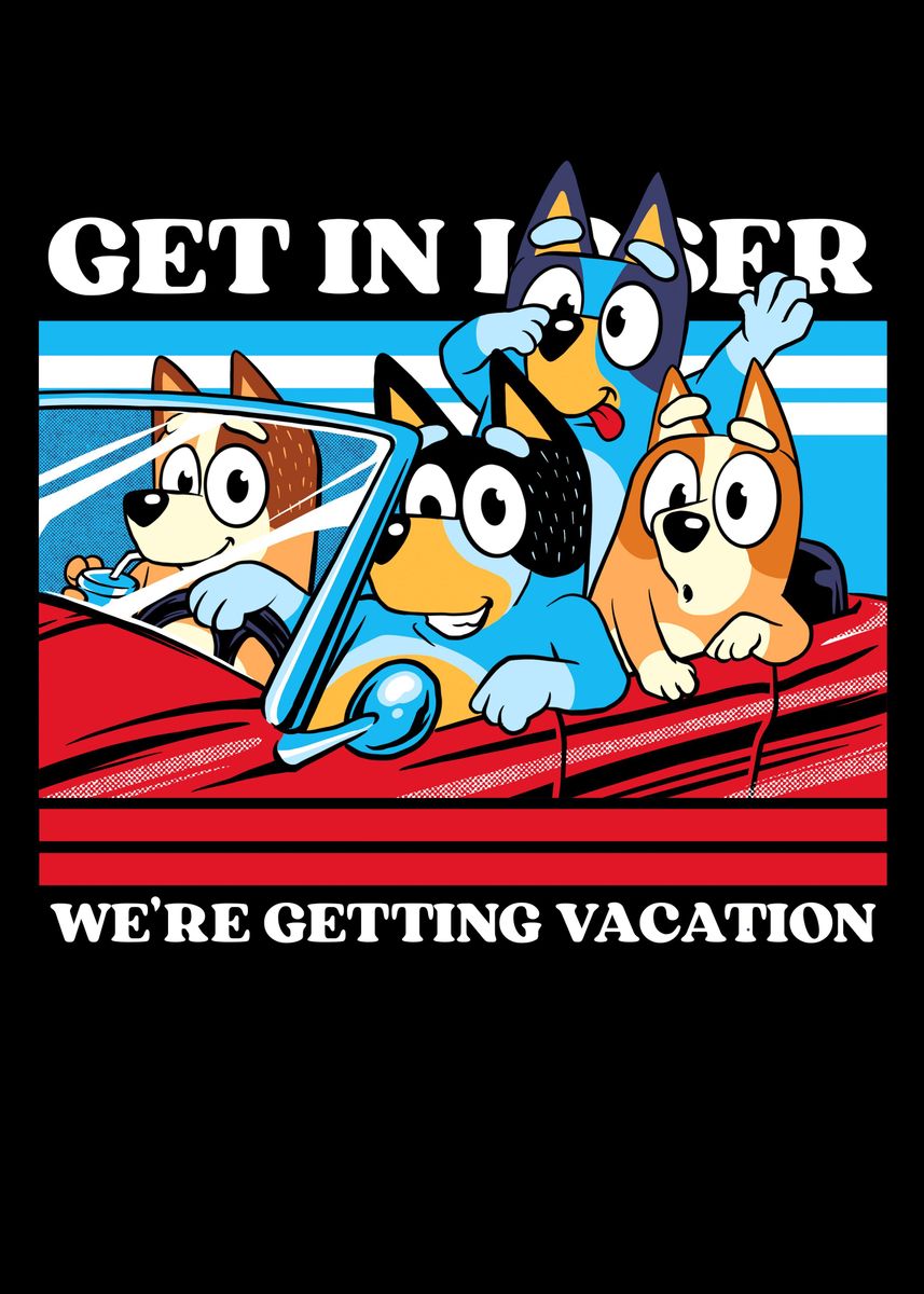 'vacation time ' Poster, picture, metal print, paint by spoilerinc ...