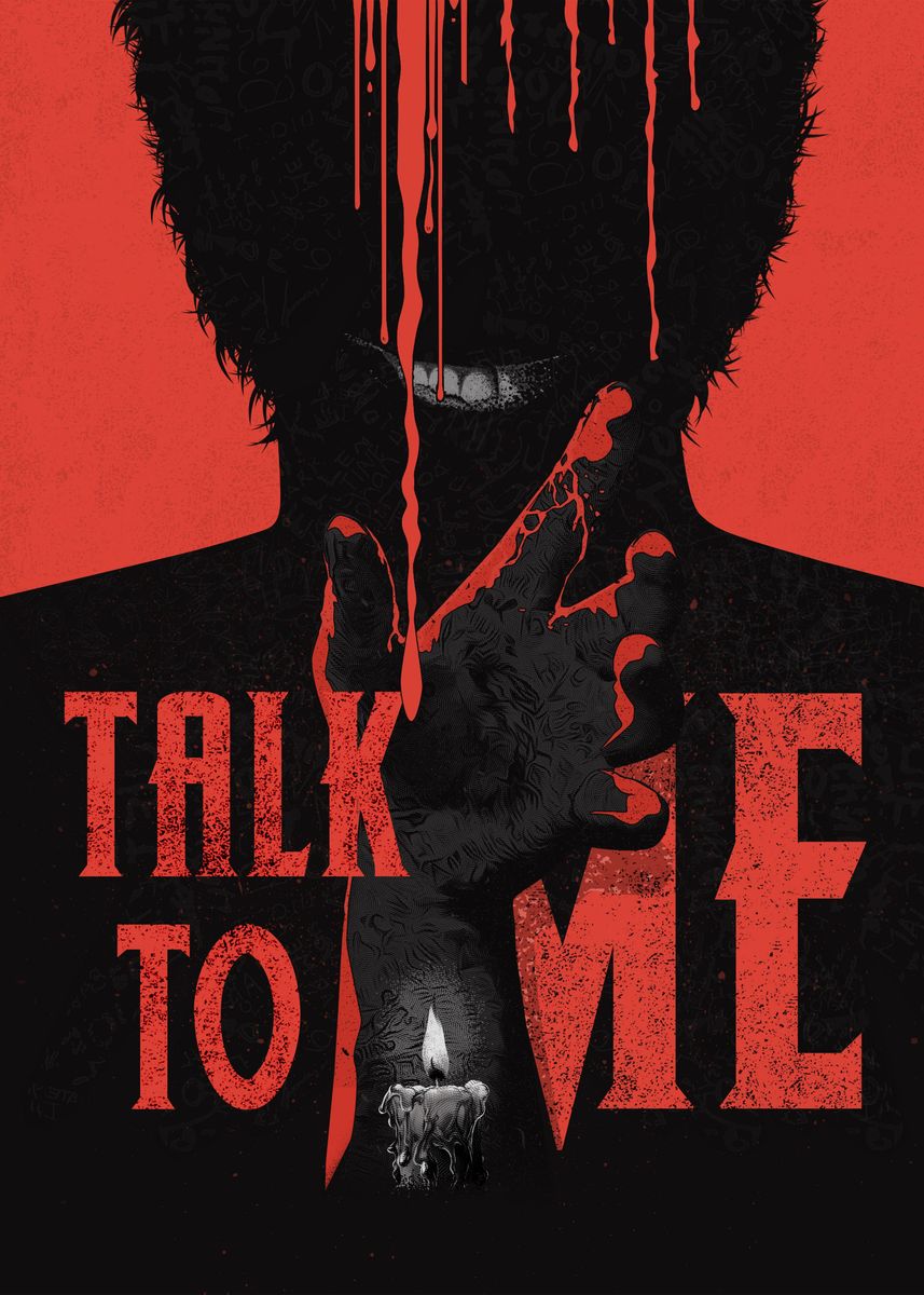 'Talk To Me' Poster, picture, metal print, paint by Sorin Ilie | Displate