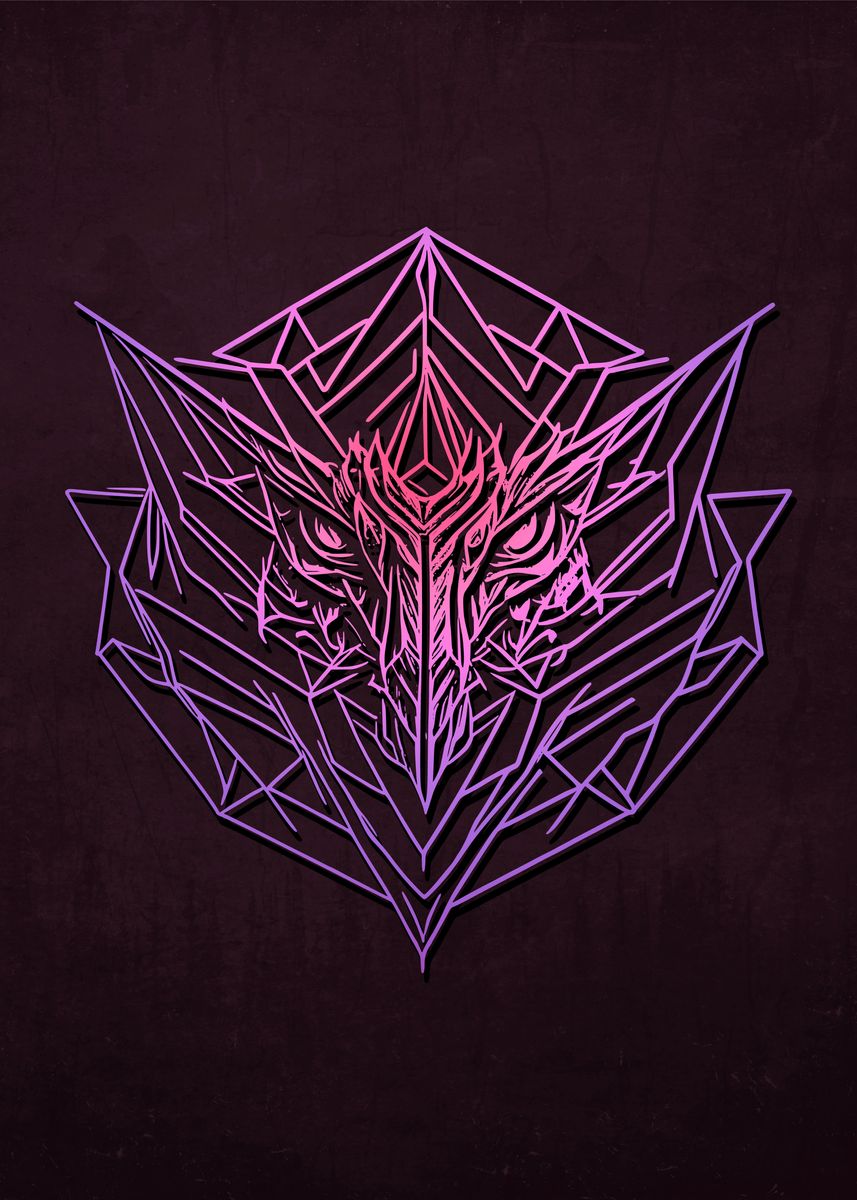 'Witch Sign' Poster, picture, metal print, paint by Ilya Danilov | Displate