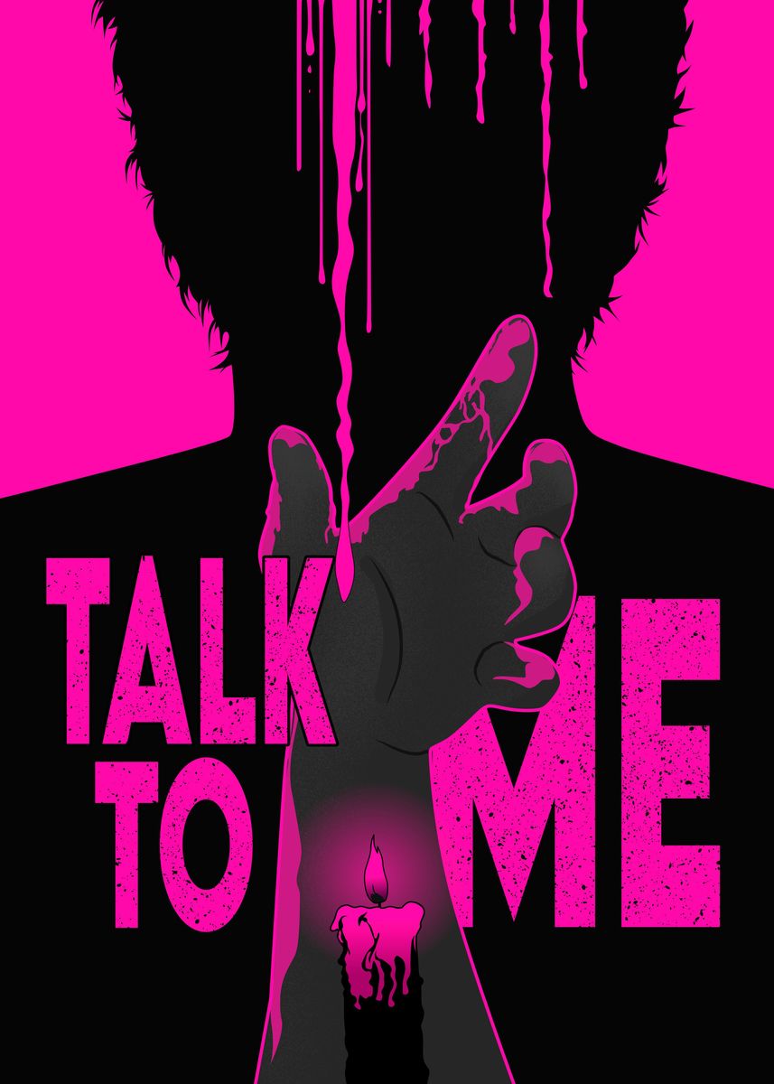'Talk To Me' Poster, picture, metal print, paint by geeks holic | Displate