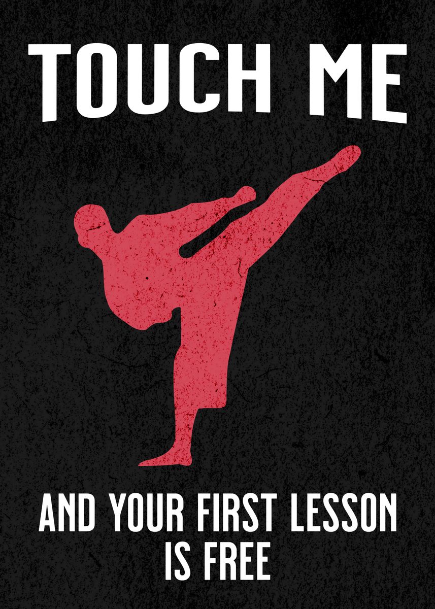 'TOUCH ME RED' Poster, picture, metal print, paint by Atomic Chinook ...