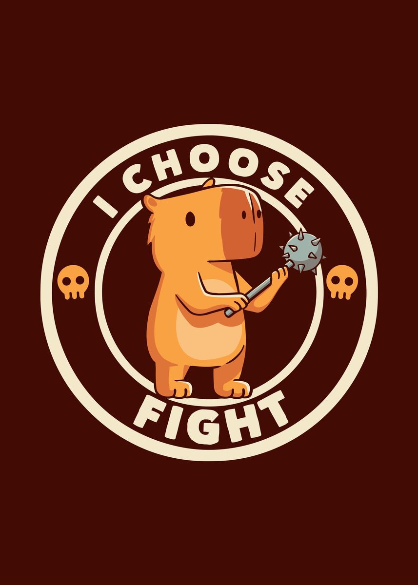 'Funny Animals' Poster, picture, metal print, paint by Kimberly Rolfson ...