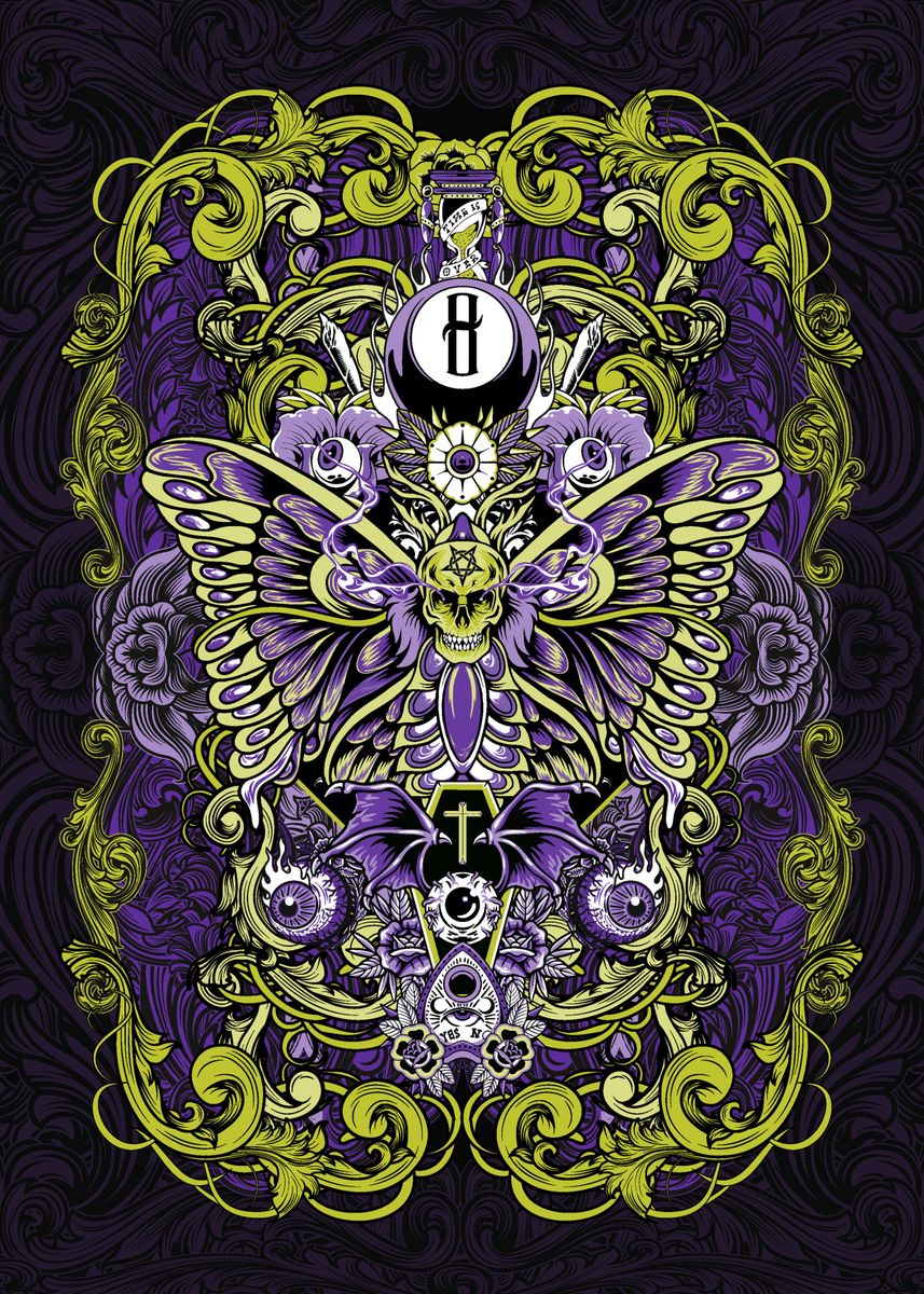 'Royal Sin' Poster by Rich Astbury | Displate