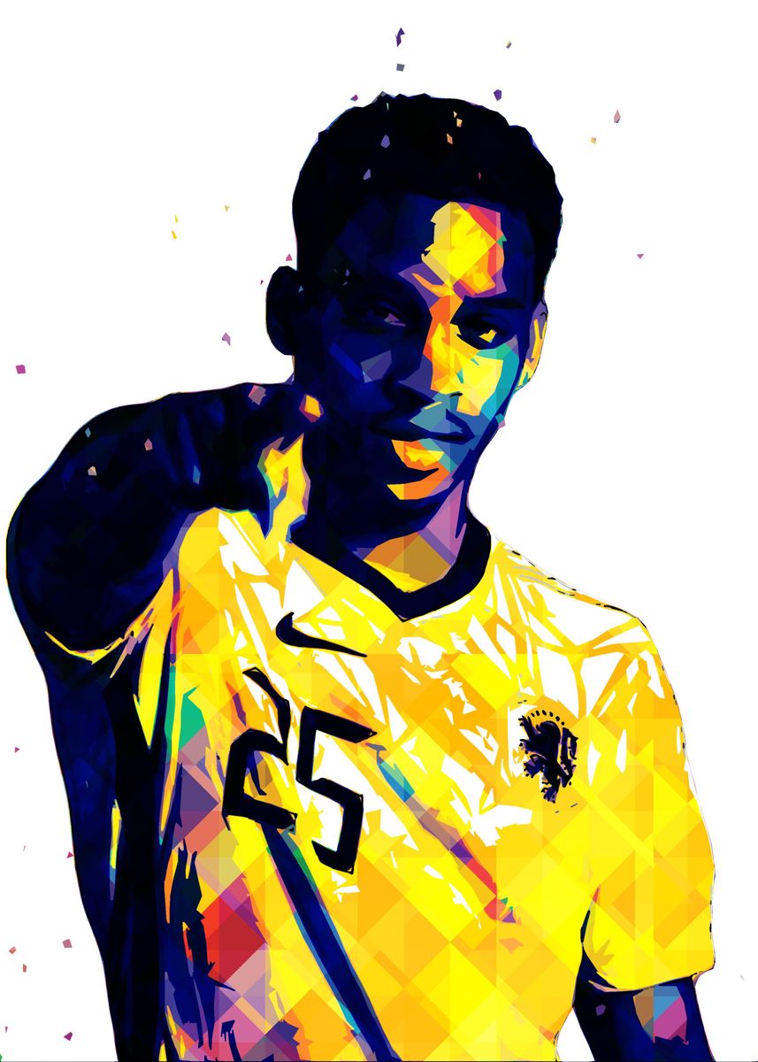 'Jurrien Timber Pop Art' Poster, picture, metal print, paint by ...