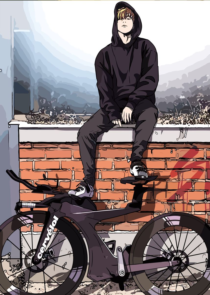 'Wind Breaker' Poster, picture, metal print, paint by death vomit ...