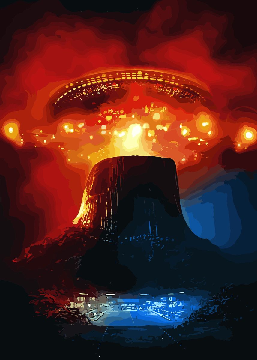 'Close Encounters Of The th' Poster, picture, metal print, paint by ...