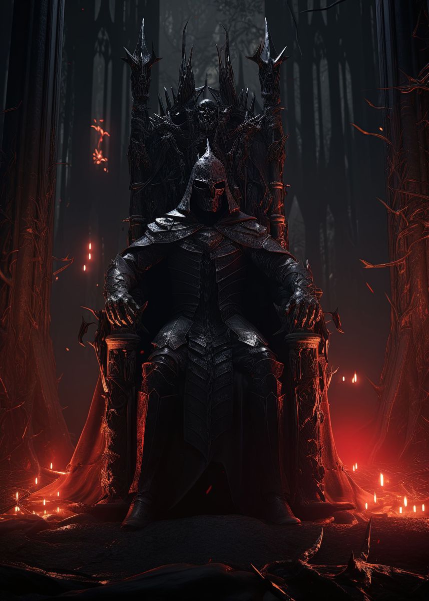 'Ruler Of The Undead' Poster, picture, metal print, paint by Ilyrin ...