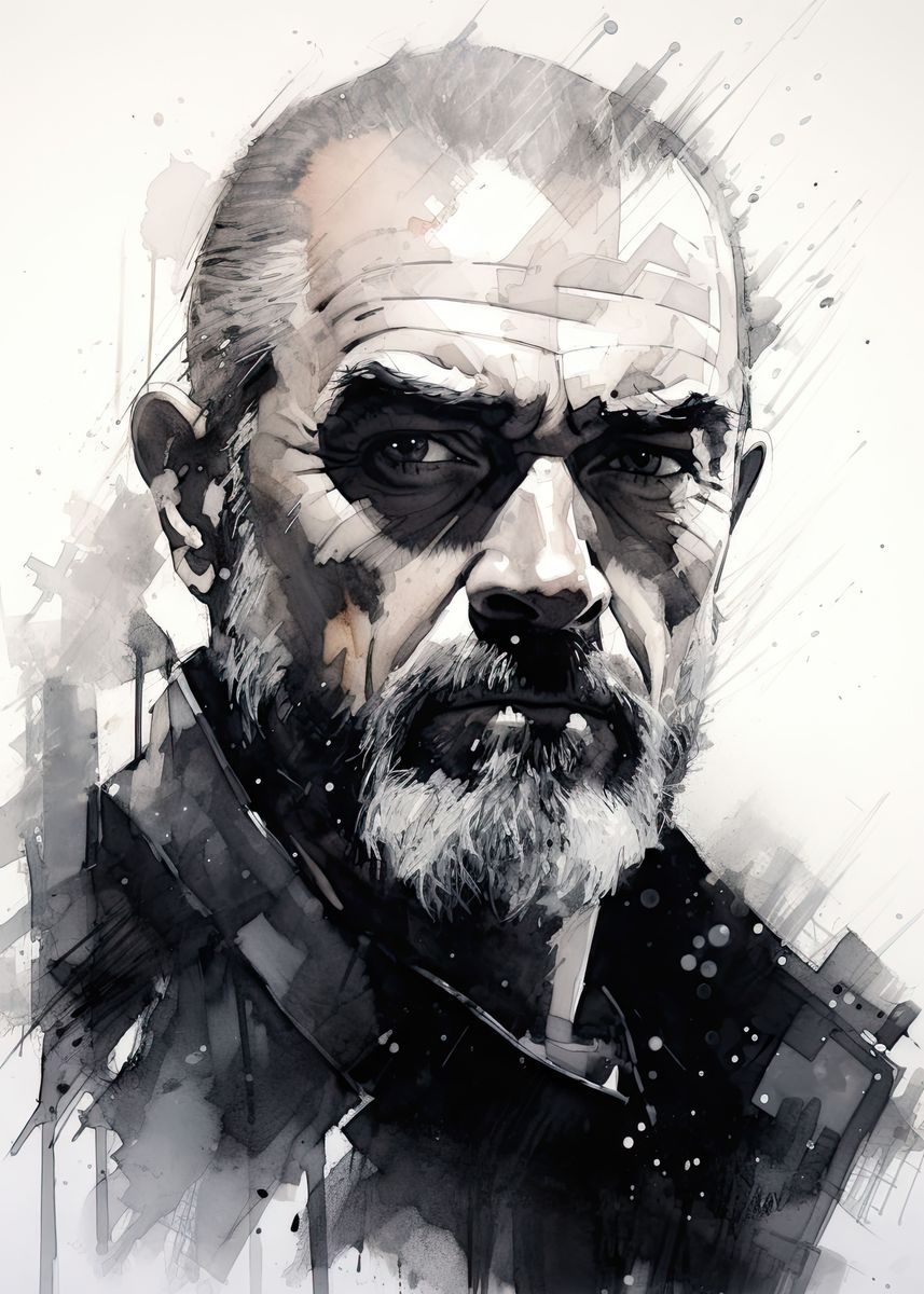 'Sean Connery' Poster, picture, metal print, paint by Jerhus | Displate