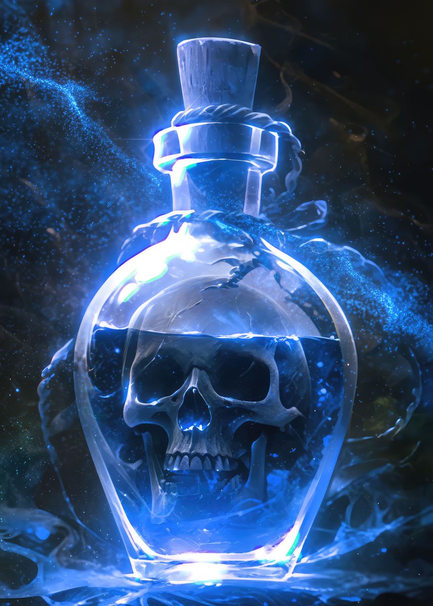 'Magical spell' Poster, picture, metal print, paint by Xi Designs ...