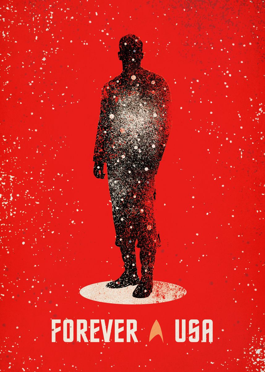 'Star Trek Beam Silhouette' Poster, picture, metal print, paint by Star ...