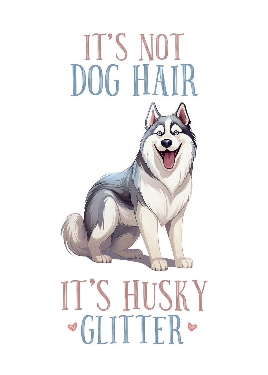 'Animal Dog Quote funny' Poster, picture, metal print, paint by ...