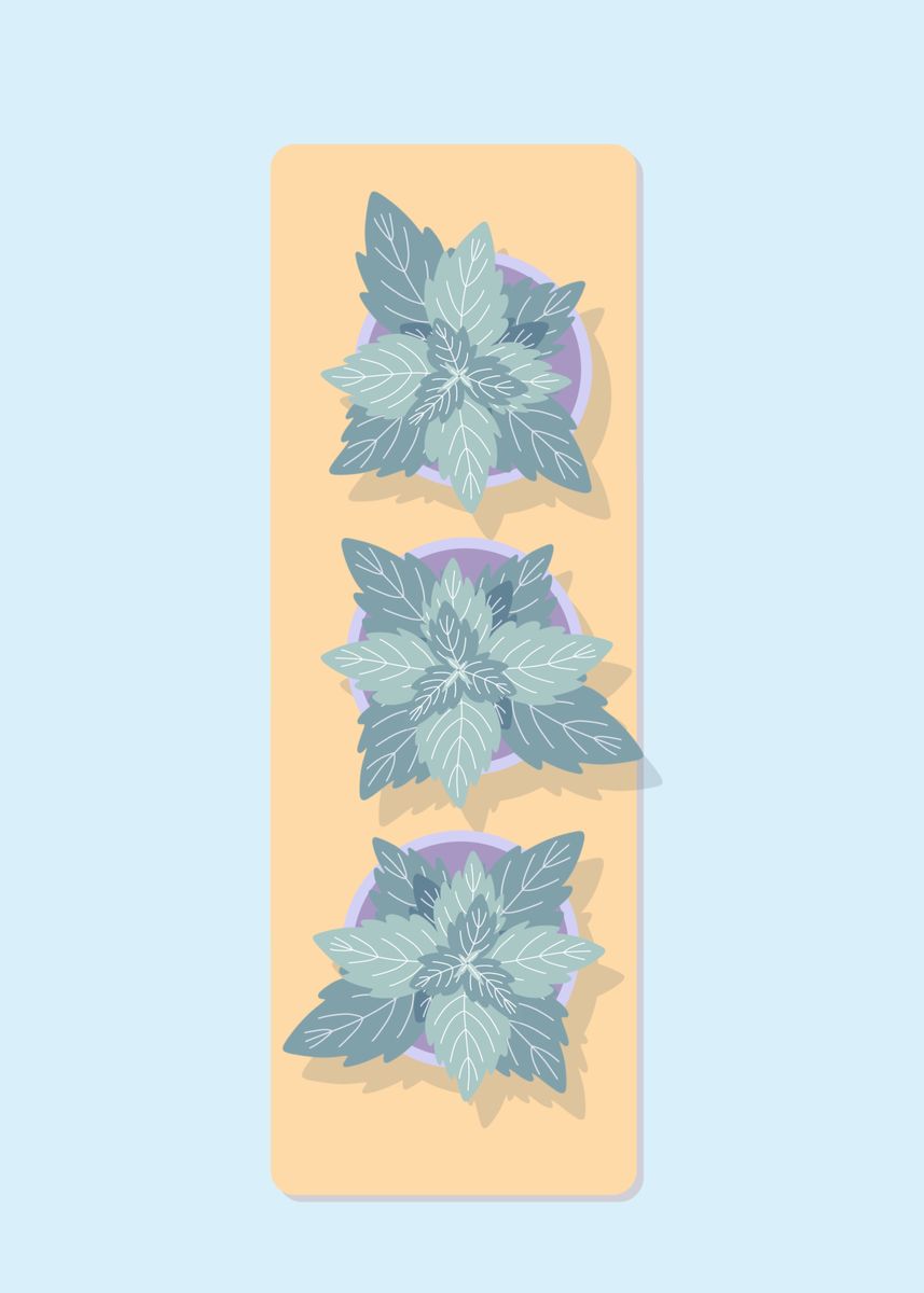 'Mint' Poster by Kinga Maciąg | Displate