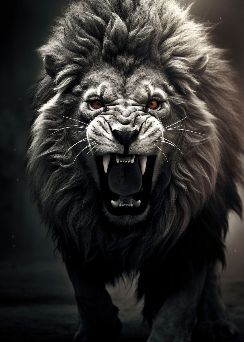 'Whispers Of The Wild' Poster, picture, metal print, paint by Senja ...