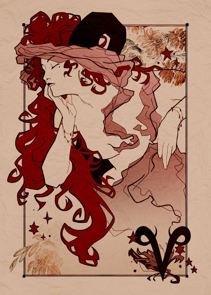 'Aries Personification' Poster, picture, metal print, paint by ...