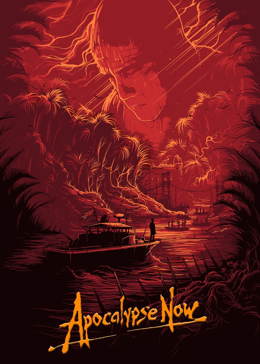 'Apocalypse Now' Poster, picture, metal print, paint by Vivianne Marin ...