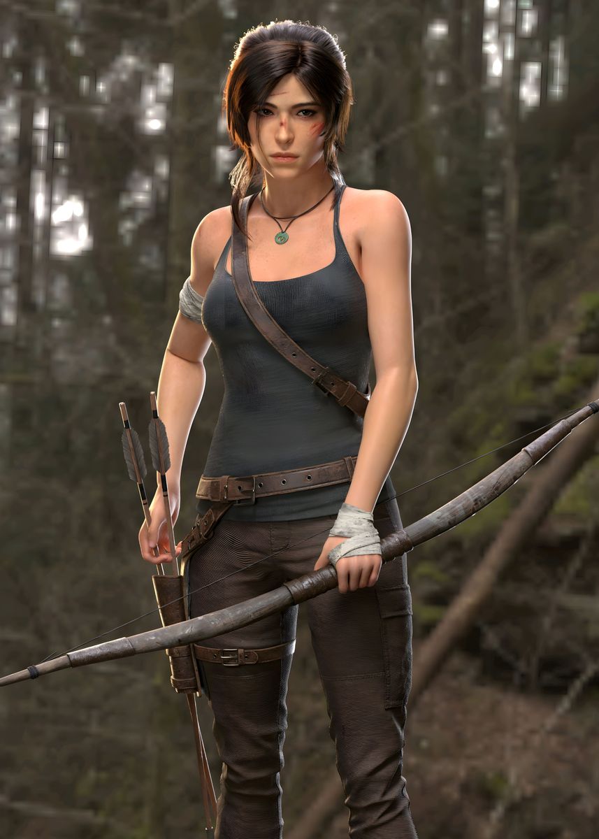 'Wild Girl' Poster, picture, metal print, paint by Gareett | Displate