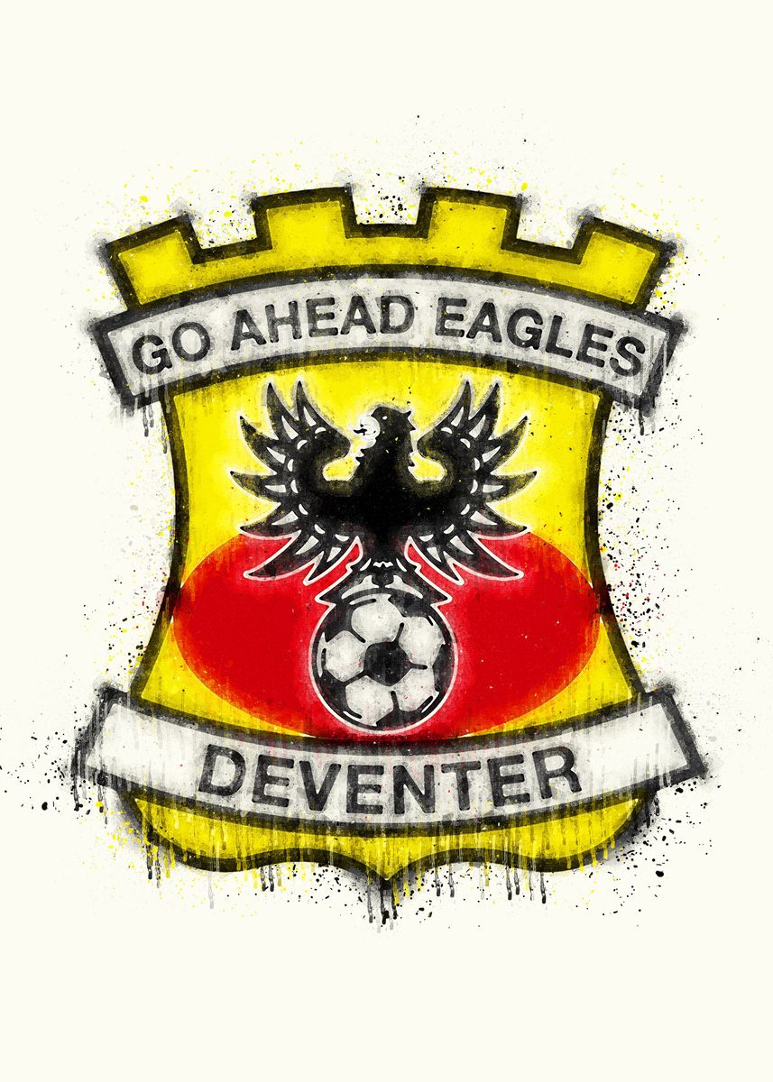'Go ahead Eagles' Poster by MarjorieC Newlin | Displate