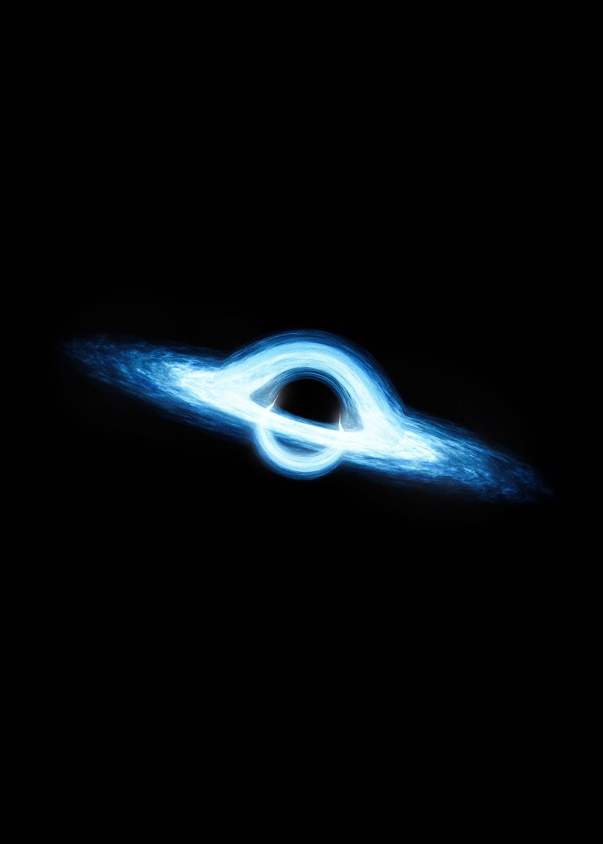 'Black Hole' Poster, picture, metal print, paint by Elipscease | Displate