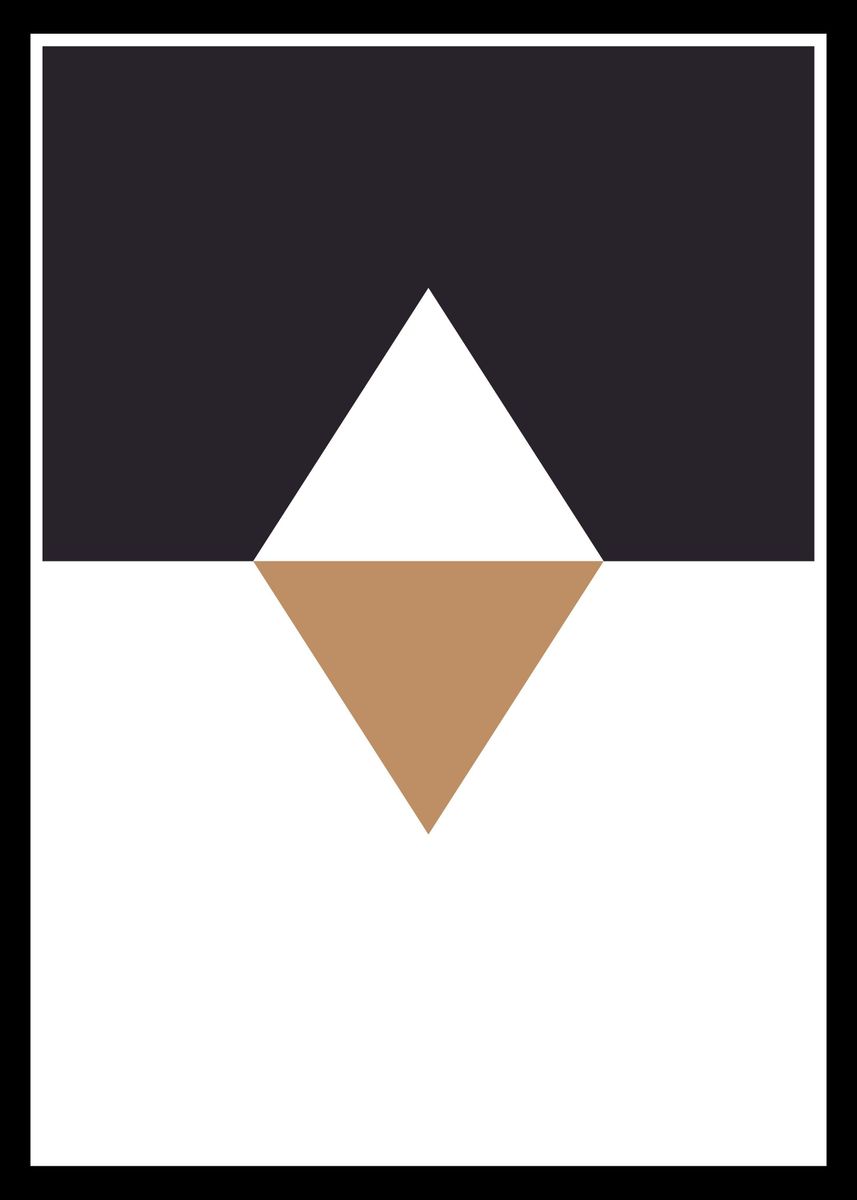 'Boho Minimalist Art' Poster, picture, metal print, paint by Wezt ...