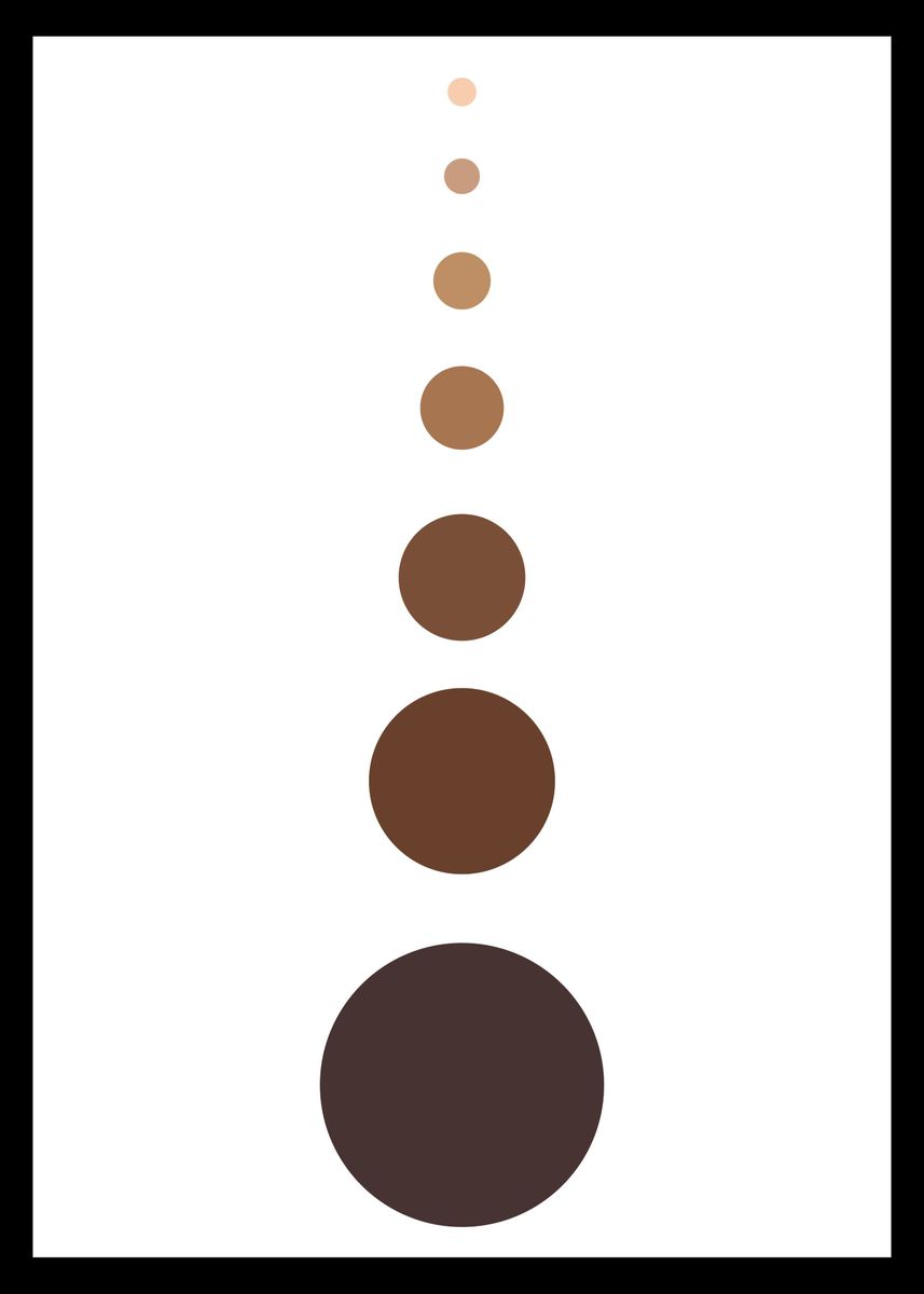 'Boho Minimalist Art' Poster by Wezt Studio | Displate