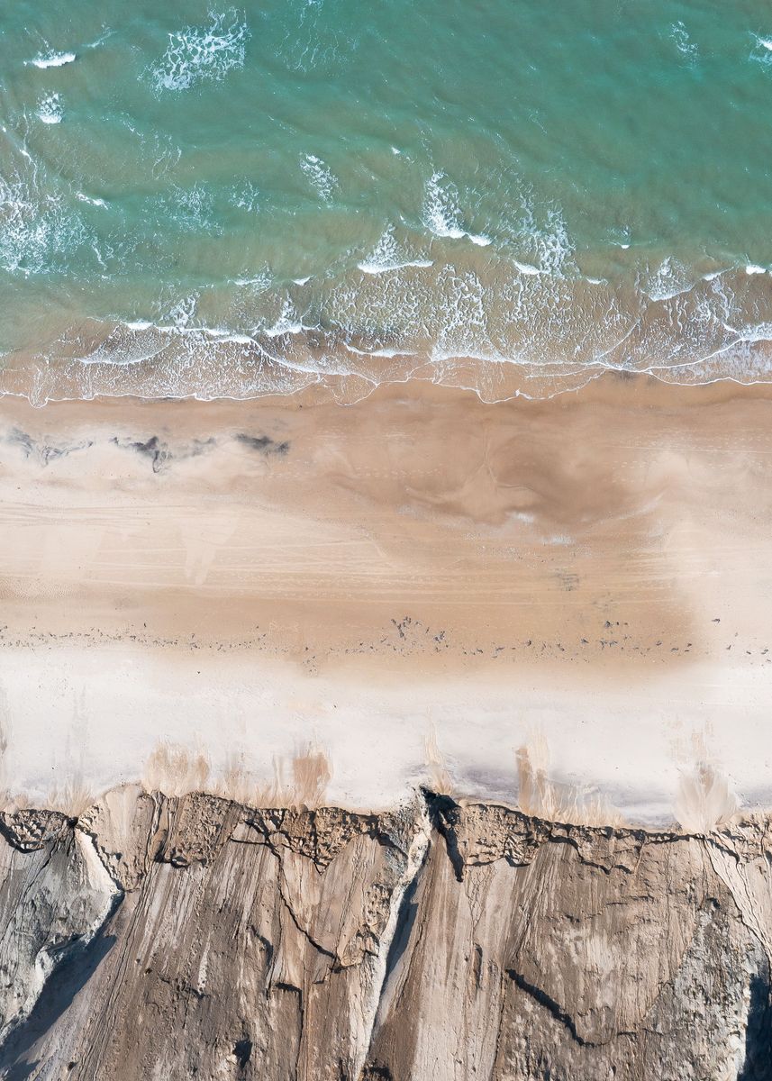 'Coast Denmark' Poster, picture, metal print, paint by Jennifer ...