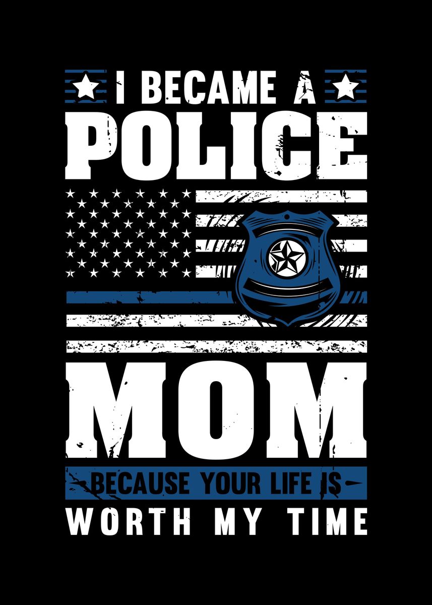 'Police Officer' Poster, picture, metal print, paint by Sebastian ...