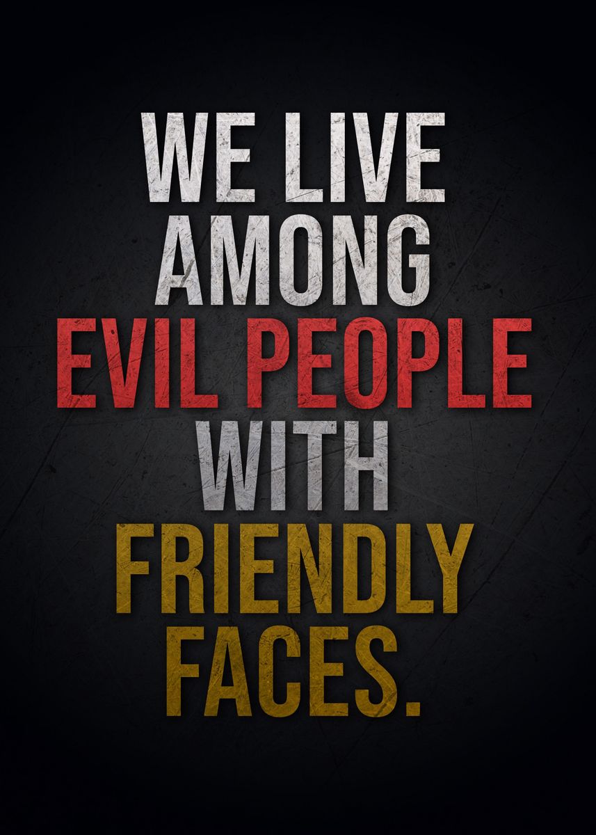 'Friendly Faces' Poster, picture, metal print, paint by Pop art Studio ...